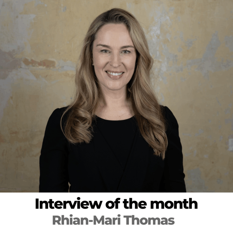 Interview of the month: Rhian-Mari Thomas - Sustainable Finance Geneva